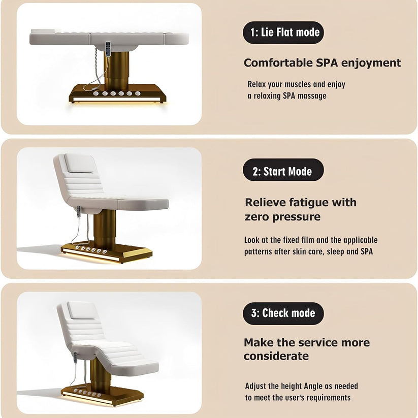 LT1837 | Professional Fully Electric Spa Chair | SSW – MASSAGE BED | SH ...