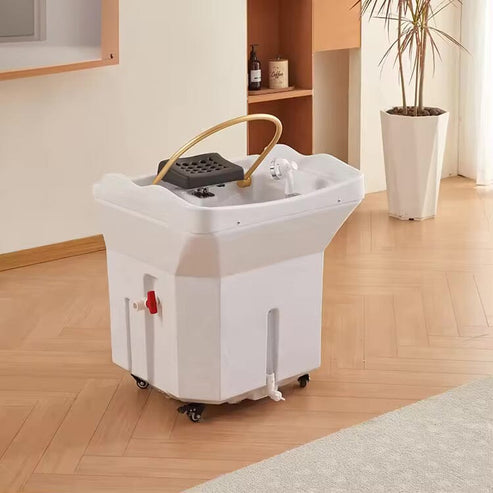 SSW-6114P | Non-Plumbed | Portable Japanese/Korean Head Spa Shampoo Bo ...