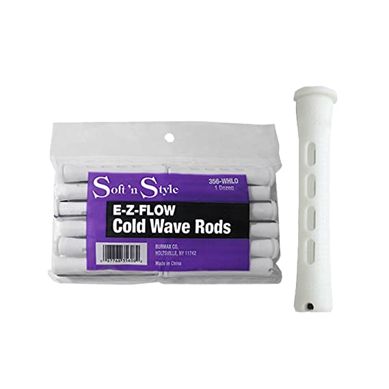 E-Z-Flow Cold Wave Rods | 1 Dozen | 356-WHLO | SOFT N STYLE | SH Salons