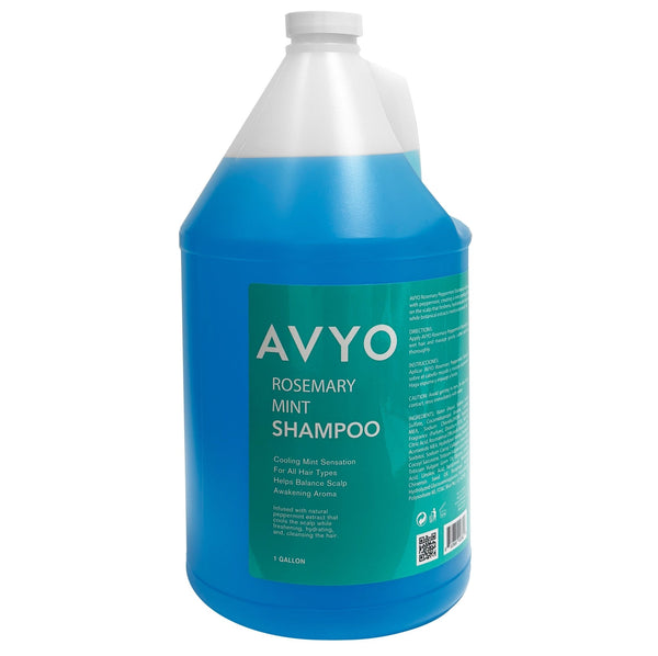 Rosemary Peppermint Shampoo | Cooling Mint Sensation | 1 Gallon | AVYO ...